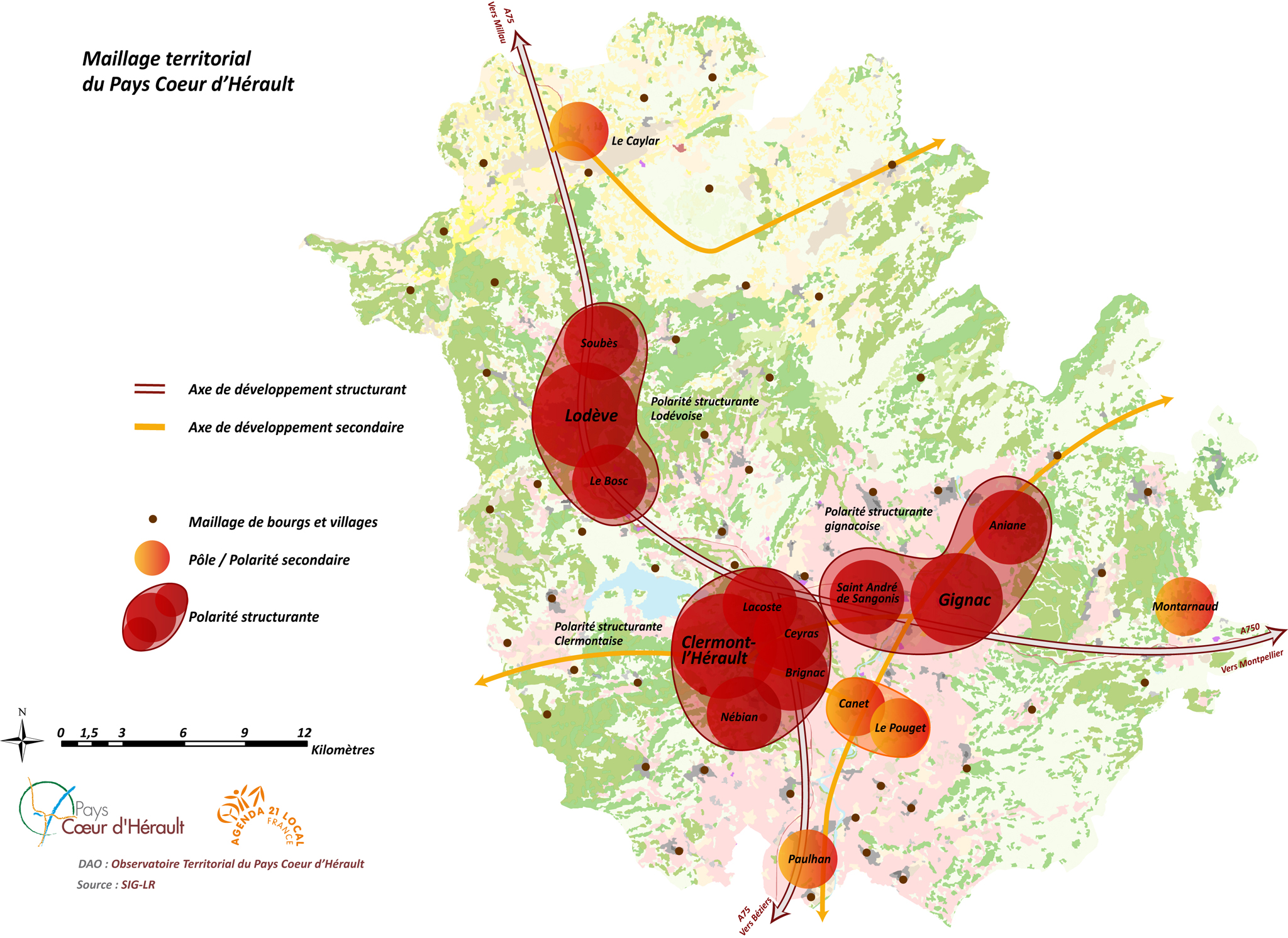 Cartothèque du Pays Coeur d'Hérault | Pays Coeur d'Hérault